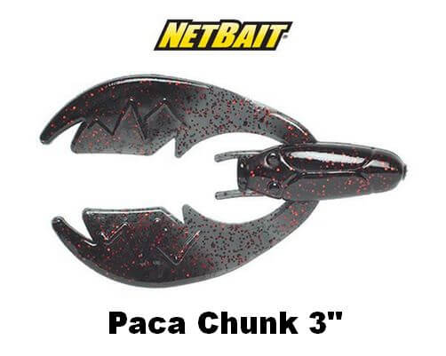 NETBAIT Paca Chunk - 3'' | Leurre Trailer | LEURRES SOUPLES