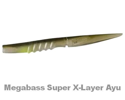 Leurre Super X Layer Megabass | Leurres Souples Bar