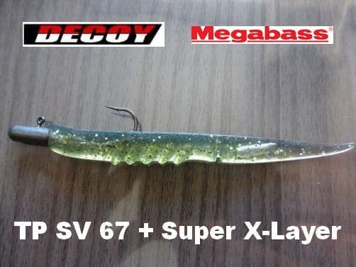 Leurre Super X Layer Megabass | Leurres Souples Bar