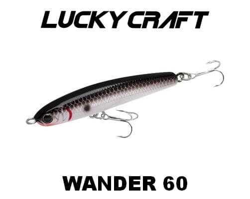 LUCKY CRAFT Wander 60 S | Leurre Pencil Bait Coulant